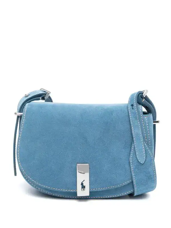 Polo Ralph Lauren Mini Saddle Cross Body Bag - Blue - 47% Off 