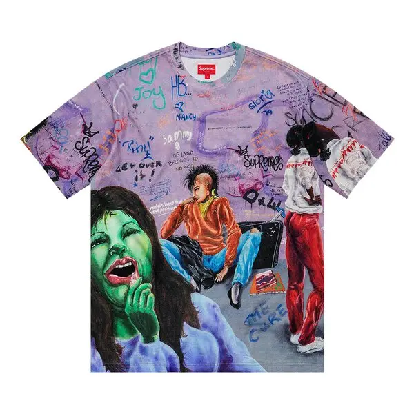 Supreme X Lady Pink Short-sleeve Top - Multicolor