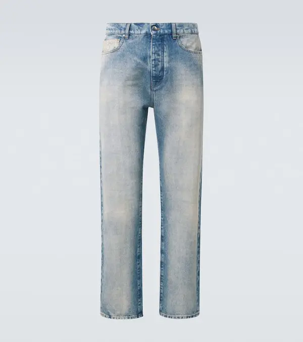 Amiri Ma Quad Cuff Straight Jeans