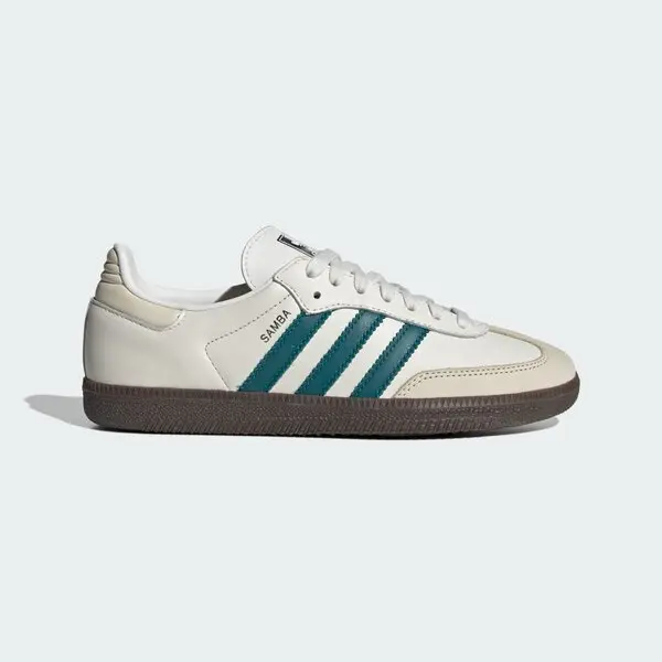 Adidas Samba Og Shoes - Cloud White / Legacy Teal / Wonder White