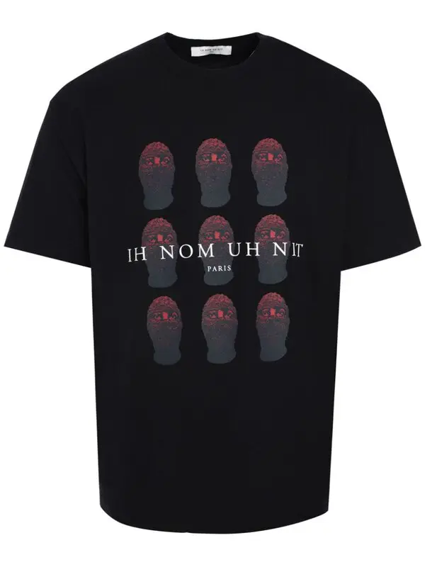 IH NOM UH NIT Masks-print Cotton T-shirt