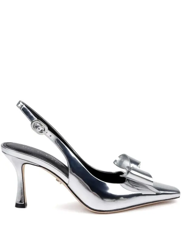 Dee Ocleppo 69mm Coronado Pumps - Silver