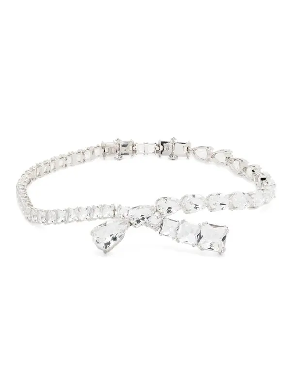 SWAROVSKI Matrix Necklace - Silver
