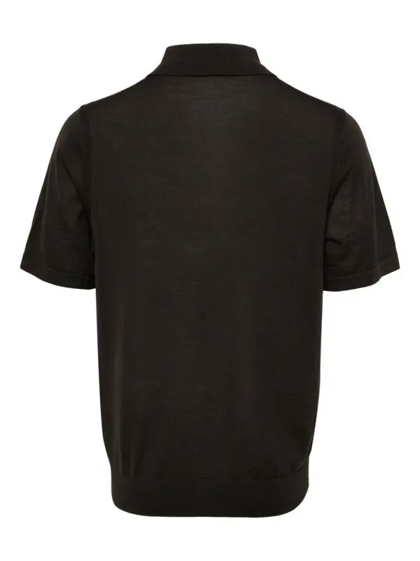 Paul Smith Polo Collar Knitted Top