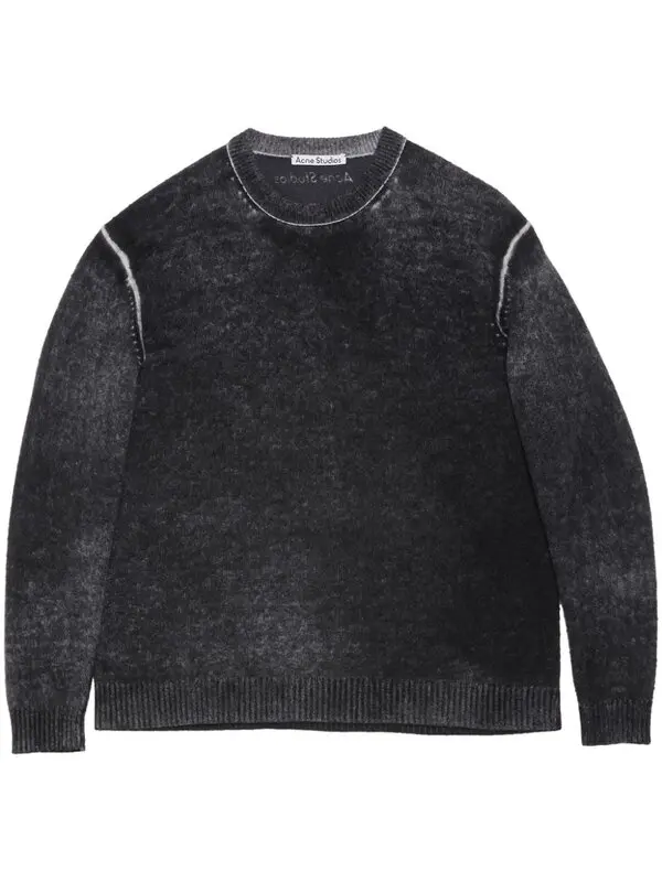 Acne Studios Printed Crew-neck Jumper