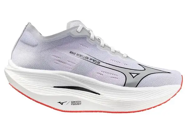 Mizuno Wave Rebellion Pro 2 - White/harbor Mist