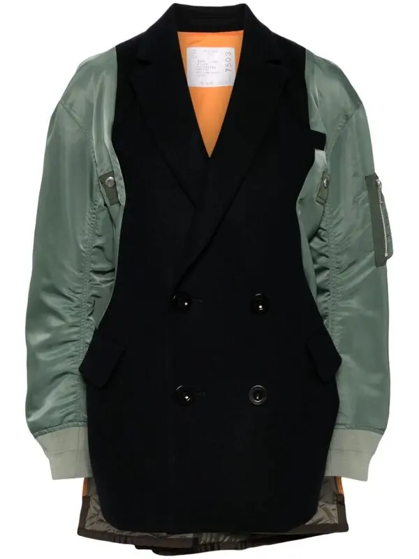 Sacai Paneled Bomber Jacket