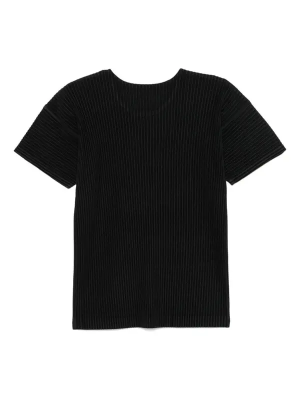 Issey Miyake Plissé T-shirt - Black