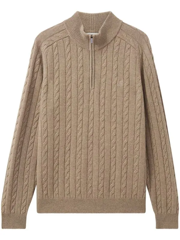 Pringle Of Scotland Wool Sweater - Neutrals