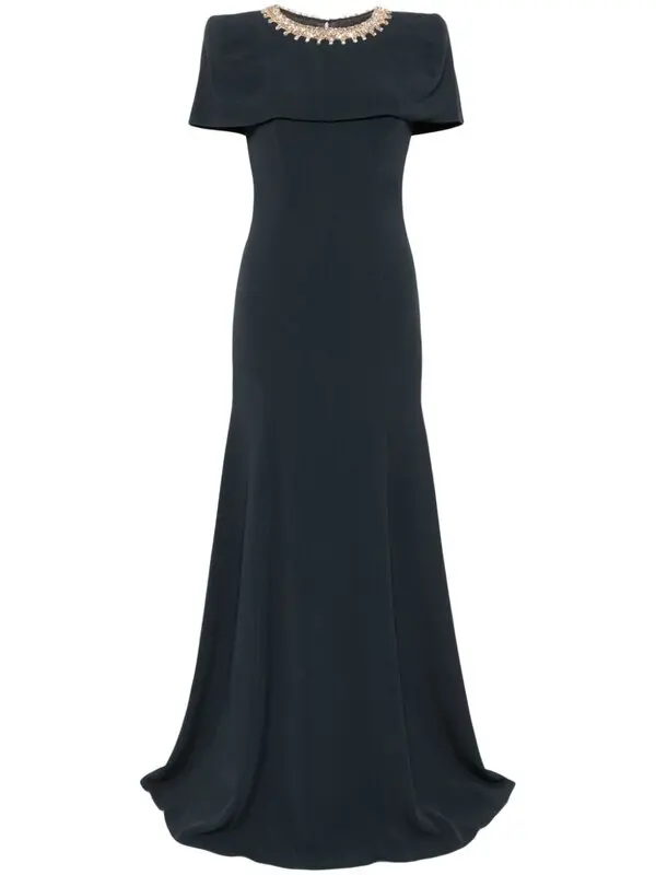 Jenny Packham Nadir Crystal-embellished Gown