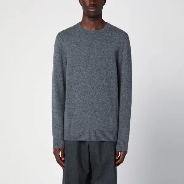 DRUMOHR Cashmere Crew Neck Sweater - Grey