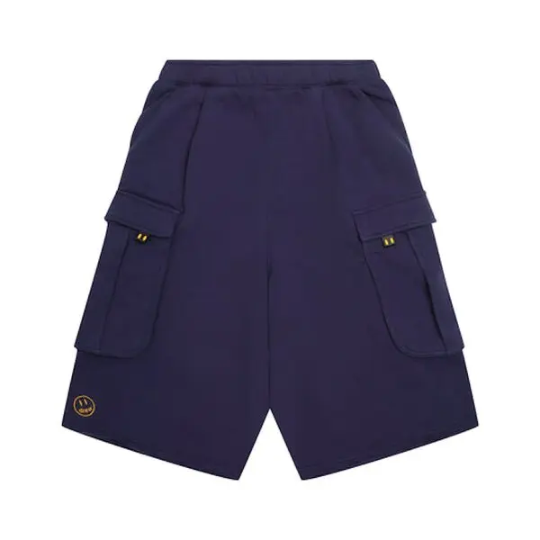 Drew House Oversized Cargo Sweatshort - Navy Blue