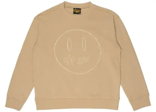 Drew House Sketch Mascot Crewneck Sweatshirt - Khai