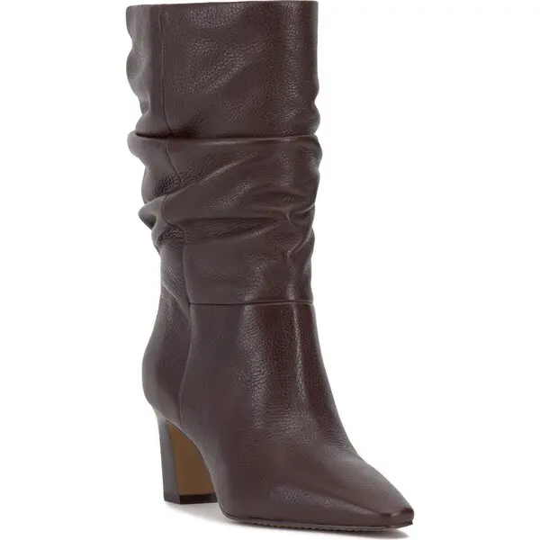 Vince Camuto Skylar Slouch Boots - Espresso