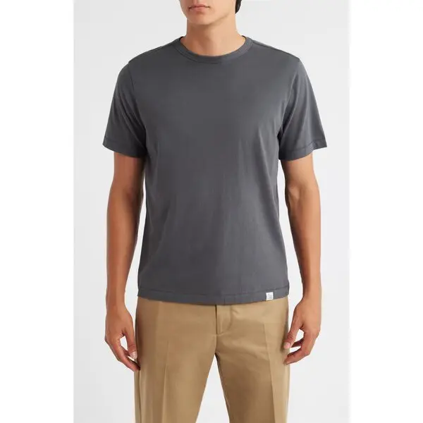 MERZ B. SCHWANEN Pimatee01 Organic Cotton Tee - Concrete