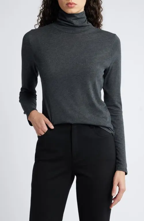 Eileen Fisher Turtleneck Top - Char
