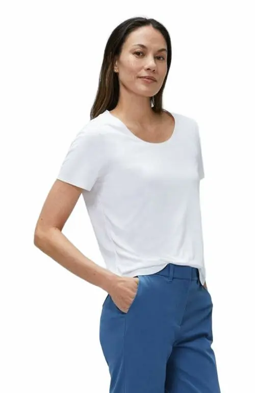 MINISTRY OF SUPPLY Luxe Touch Tee - White