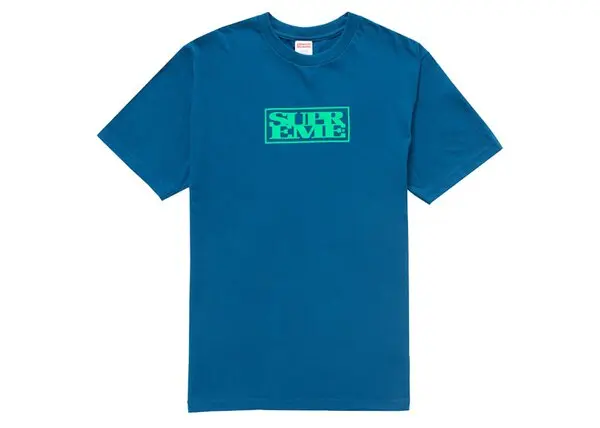 Supreme Connect Tee Shirt - Indigo