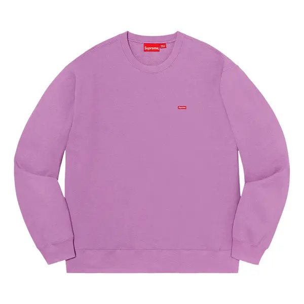 Supreme Small Box Crewneck - Purple | Editorialist