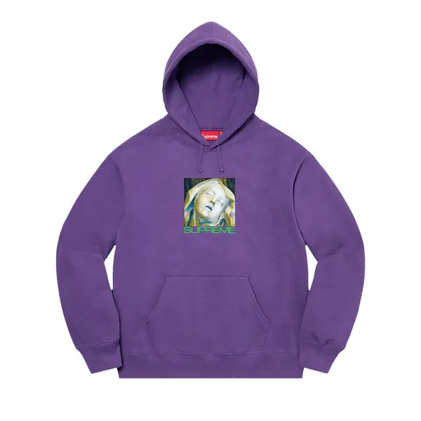 Supreme Ecstasy Hooded Sweatshirt - Purple
