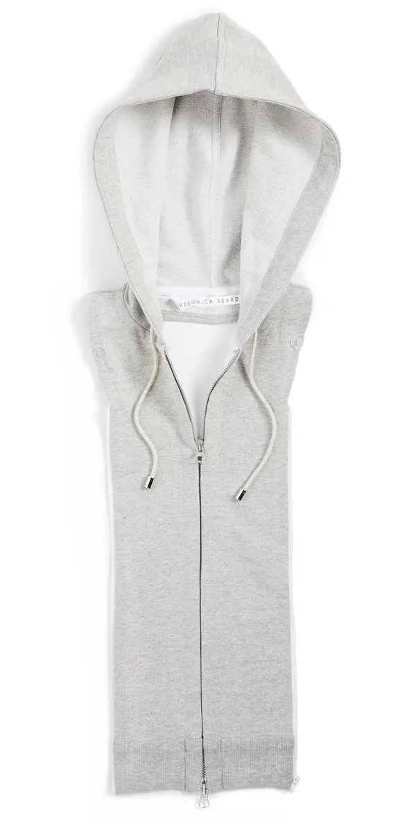 Veronica Beard Hoodie Dickey - Heather Grey