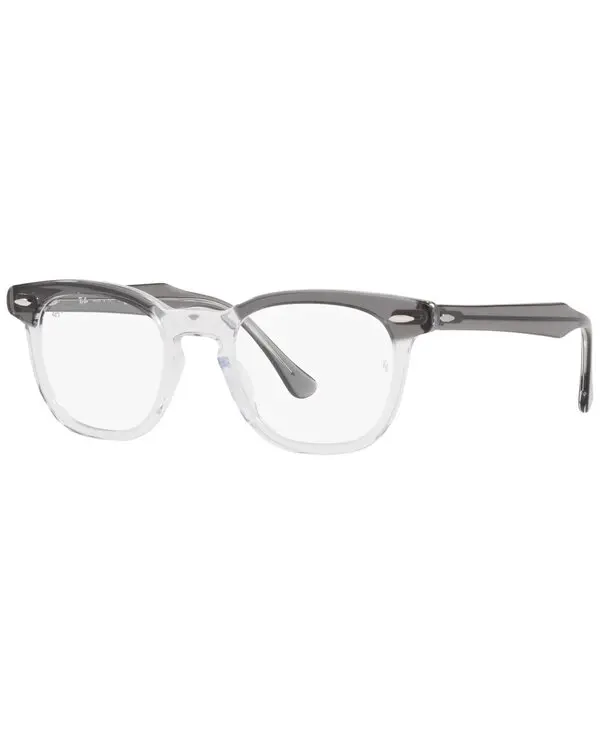 Ray-ban Square Eyeglasses - Gray On Trasparent