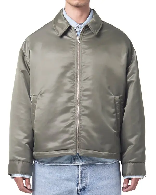 AGOLDE Radcliffe Regular Fit Bomber Jacket