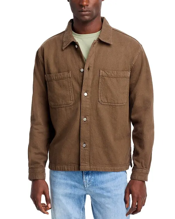 FRAME Shirt Jacket - Soft Mocha