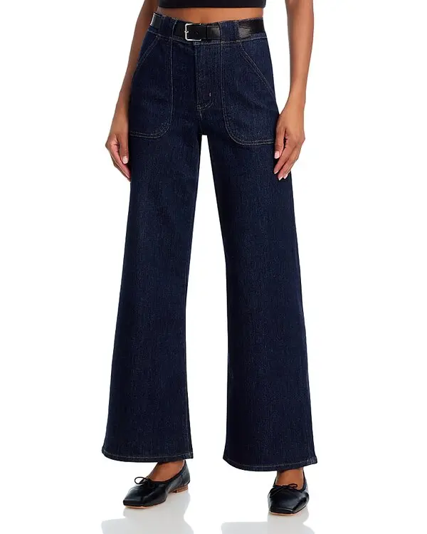 FRAME High-rise Modern Pocket Jeans