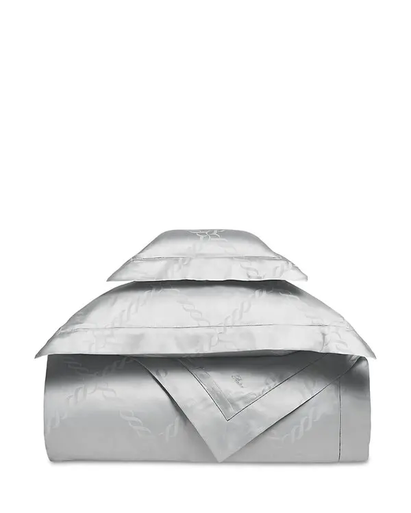 PRATESI Ori Treccia King Pillowcase Set - White