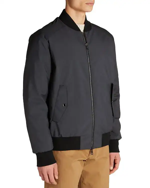 Moncler Diounes Reversible Bomber Jacket Black Editorialist