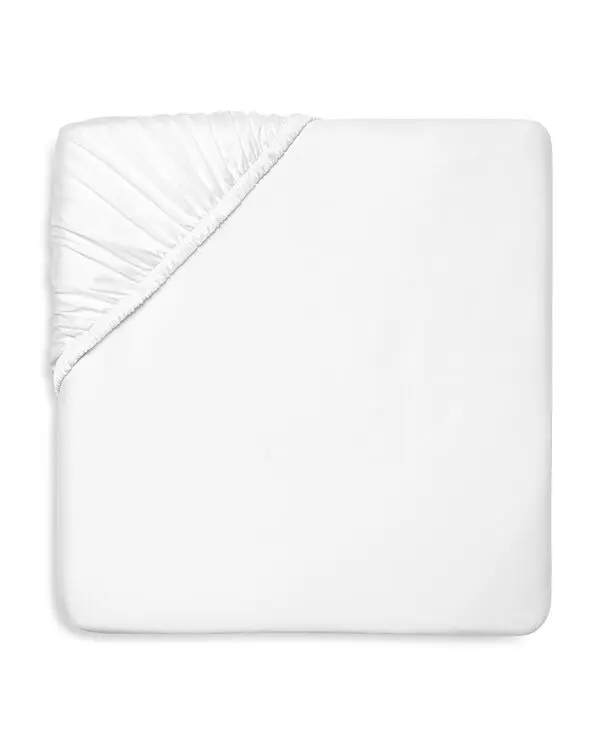 PRATESI Splendore Fitted Sheet, Queen - White
