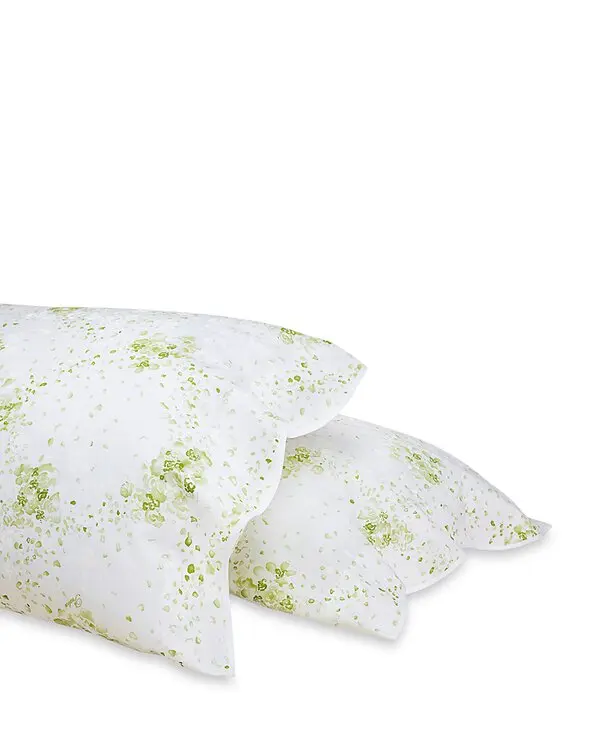 PRATESI M'ama Non M'ama Standard Pillowcase Set - Fern