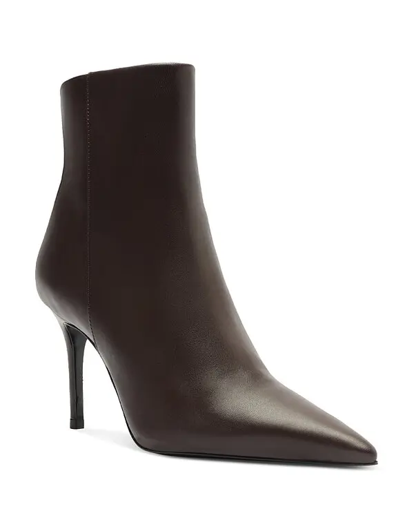 Schutz Mikki Booties - Brown