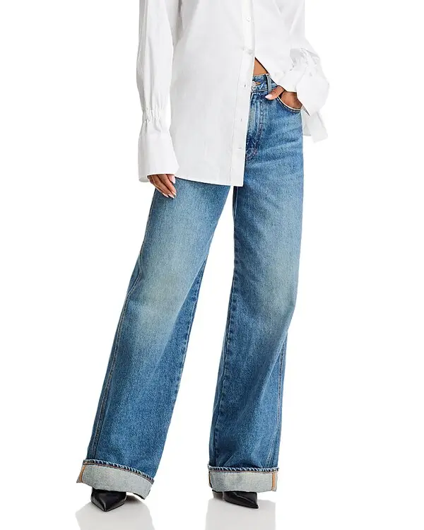 Veronica Beard Taylor High-rise Wide-leg Jeans