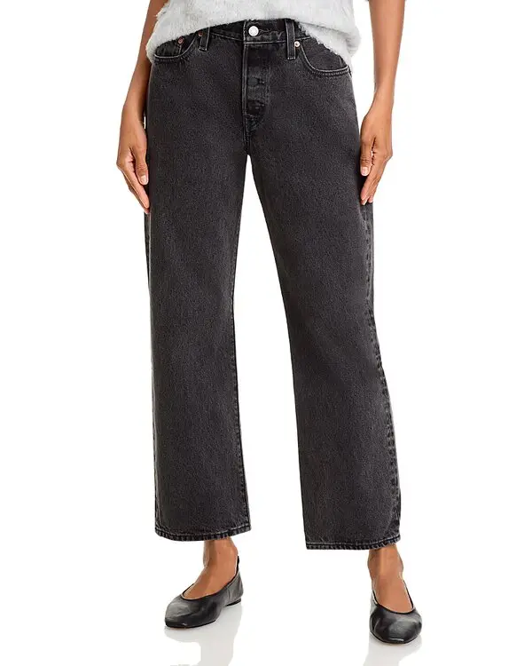 LEVI'S 501 90s High Rise Straight Ankle Jeans