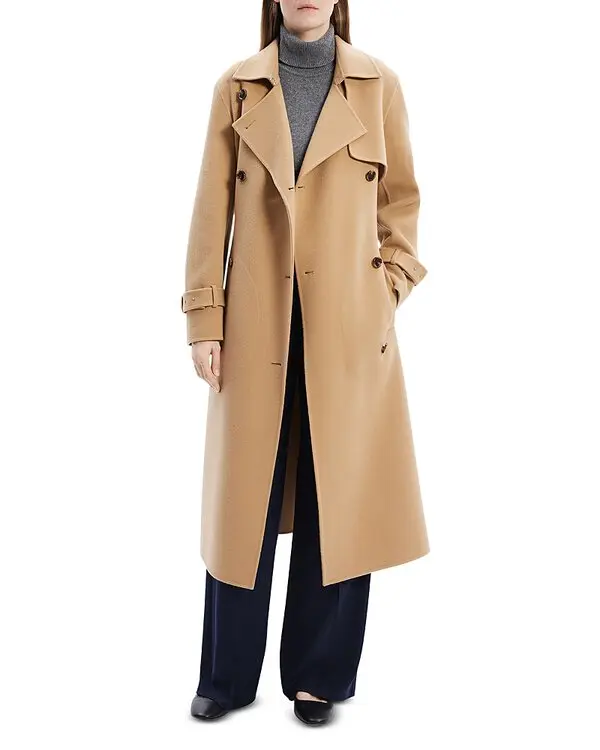 Theory Double-breasted Trench Coat