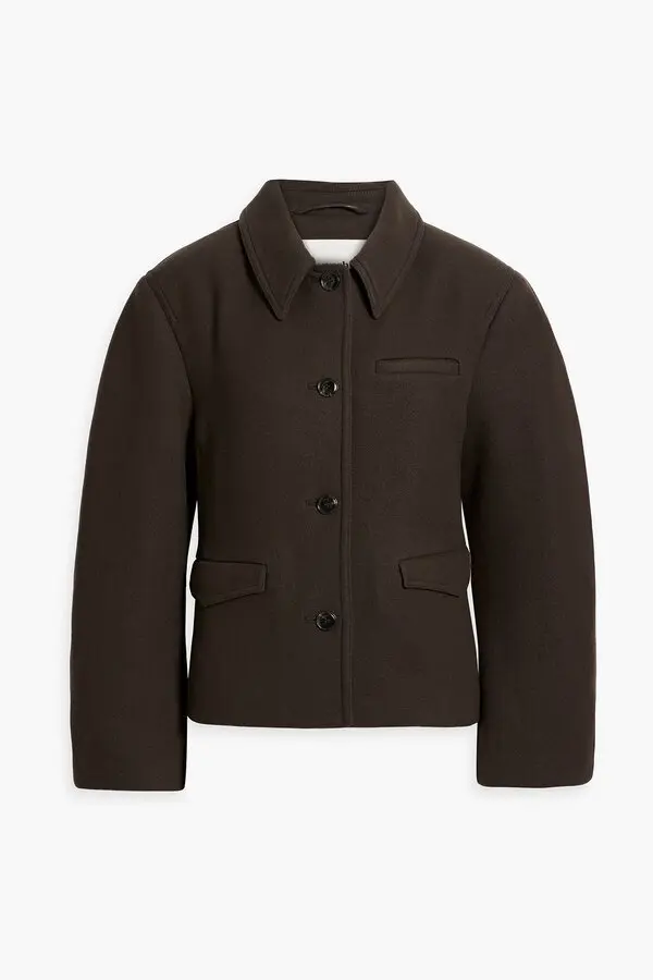 Nanushka Wool-blend Felt Jacket