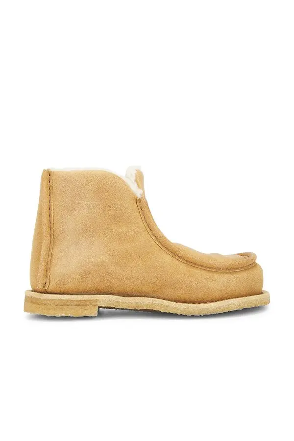 JW Anderson Ankle Boot - Mustava & Beige