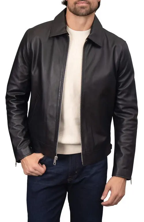 Bagatelle Nappa Leather Zip Jacket