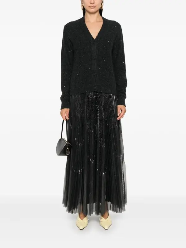 Fabiana Filippi Sequinned Cardigan