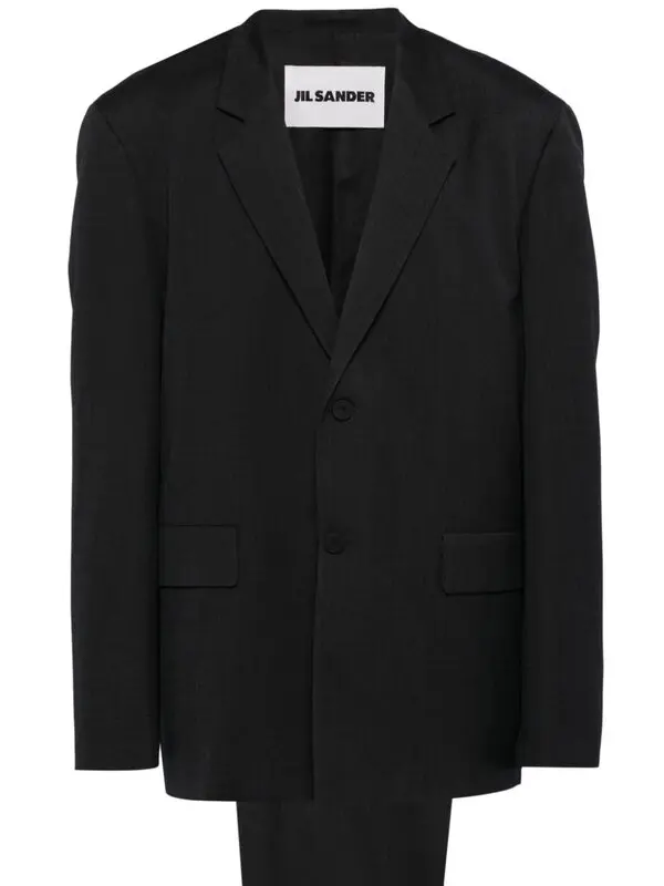 JIL SANDER Check Pattern Shirt Set