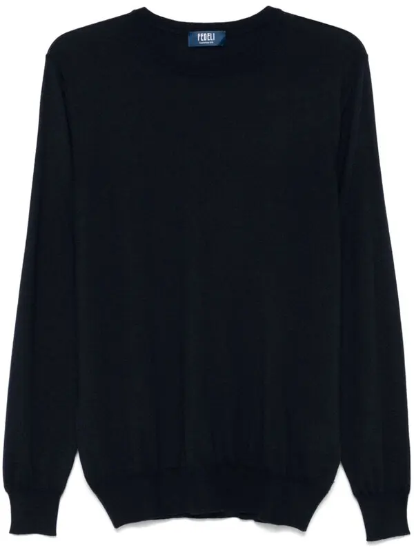 Fedeli Seta Sweater - Blue
