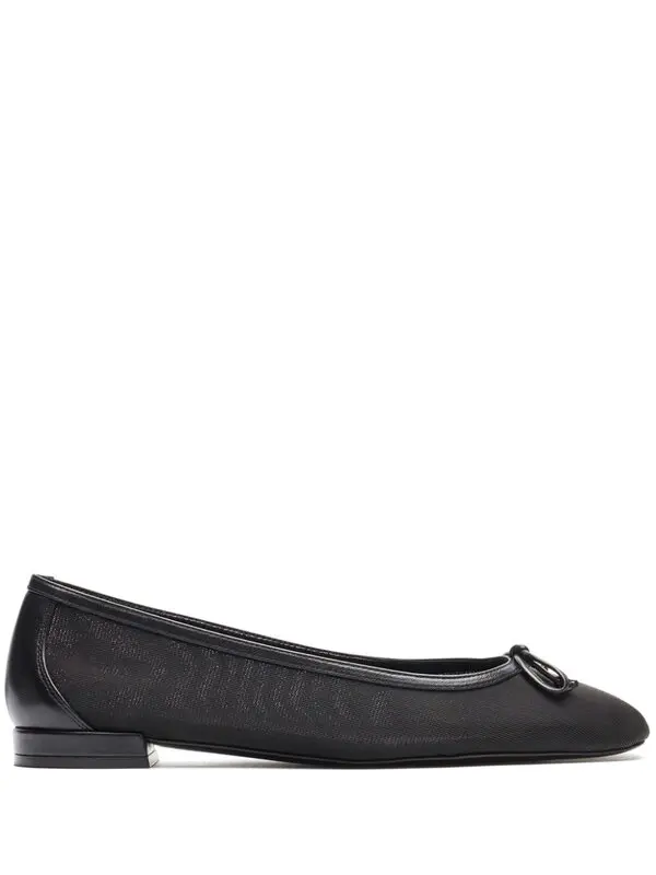STUART WEITZMAN Emilia Mary Jane Ballerina Flats