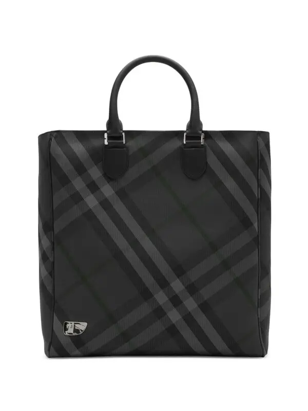Burberry Grid Tote Bag