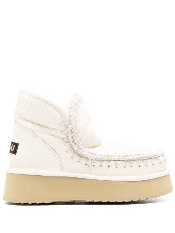 Mou Mini Eskimo Boots - White