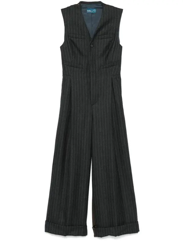 Kolor Pinstripe Jumpsuit