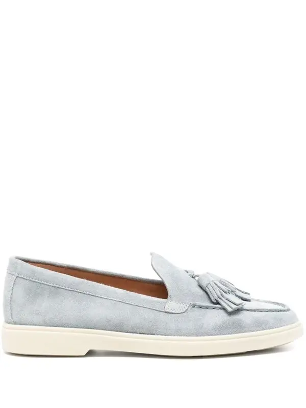 Santoni Tassel-detail Loafers - Blue