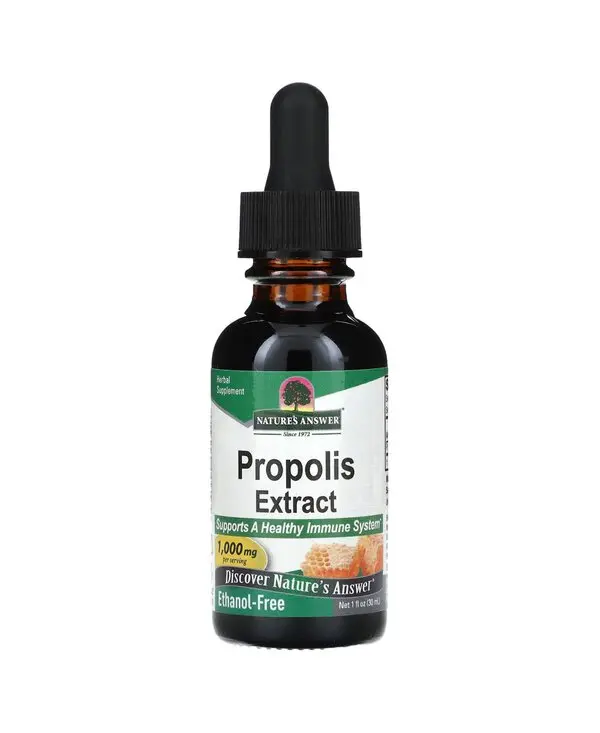 NATURE'S ANSWER Propolis Extract Alcohol-free 1 000 Mg 1 Fl Oz