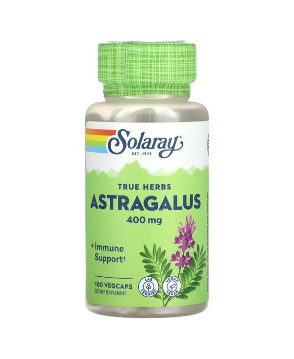 SOLARAY True Herbs Astragalus 400 Mg